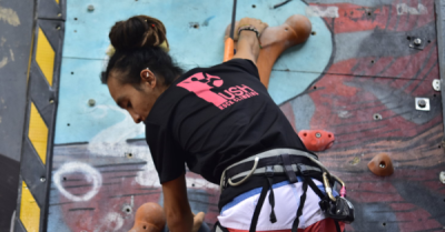 Rock Climbing Instructor - Push Climbing