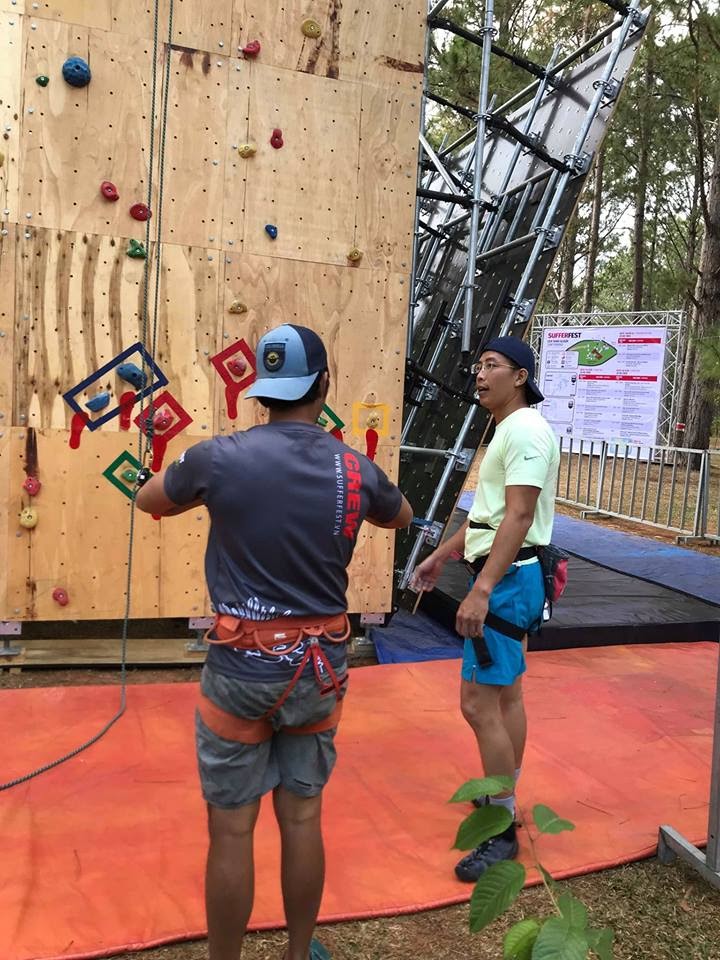 the SufferFest Vertical Challenge - Push Climbing