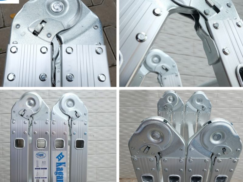 Aluminum Folding Ladder for Setting Route - Push Climbing